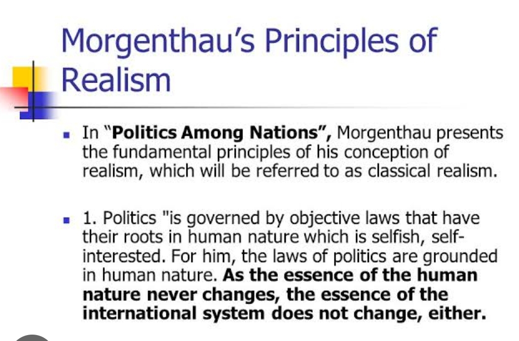 Realist Theory of International Relations – Political Science Teaching Aid